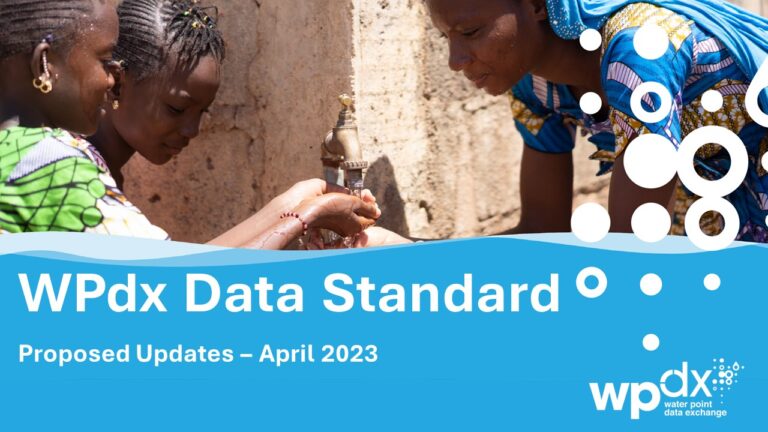 WPdx – The Water Point Data Exchange is the global platform for sharing ...